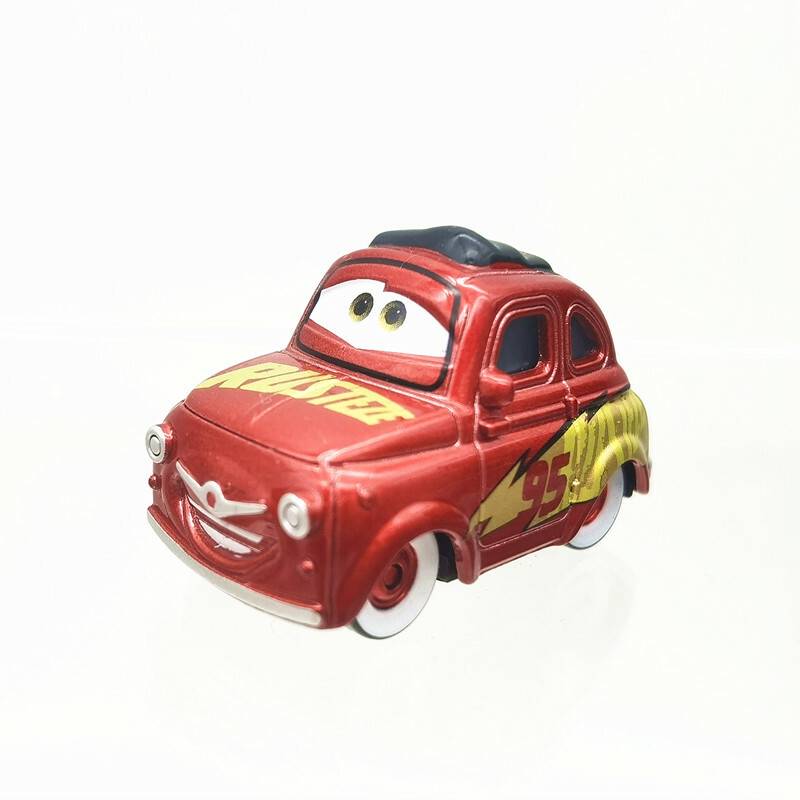 Disney Pixar Racing Story3 series new style golden McQueen Sally fire ...