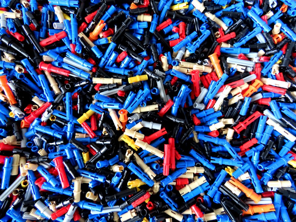 Lego Technic Mix of Colors and Sizes Axle - Pin 50 gram , 220 -240 ...