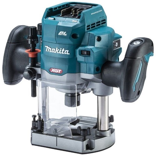 Makita RP001GZ 40V Rechargeable Router Brushless Blue 12mm Body Tool ...