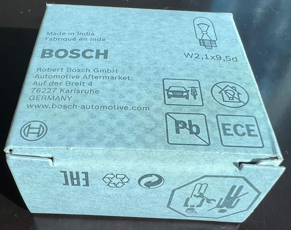 30pcs Reverse Light Bulb BOSCH Fit VW RENAULT VAUXHAL OPEL CITROEN OE ...