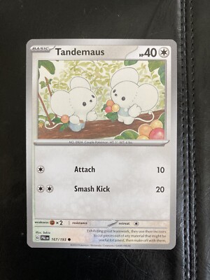 Tandemaus 167/193 Paldea Evolved Scarlet Violet Pokemon Card | eBay