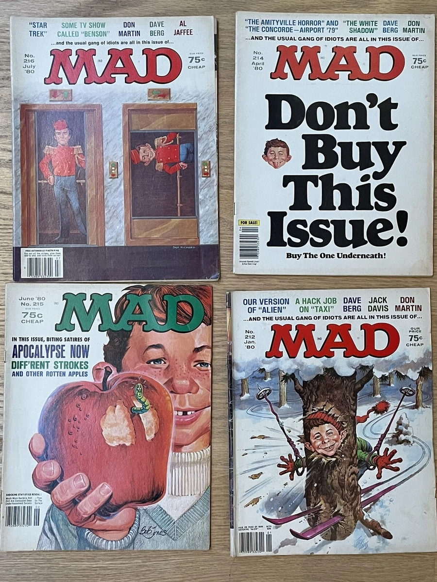 Mad Magazine Covers 1980s