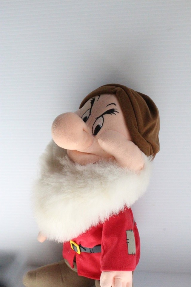 Grumpy plush doll, Snow White Grumpy, Disney Grumpy, Disney plush ...