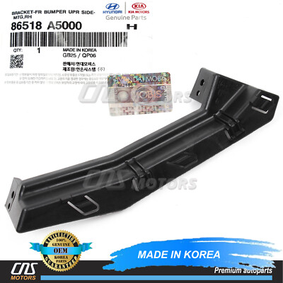 OEM Front Bumper Bracket RIGHT PASSENGER for 13-17 Hyundai Elantra GT ...