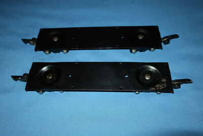 2 American Flyer Freight Car Frames w/stamped steel Side Frames & Link ...