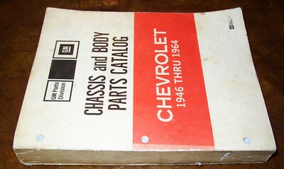 1946 1947 1948 1949 53 54 1955 1956 57 58 59 60 61 62 63 64 Chevy Parts ...