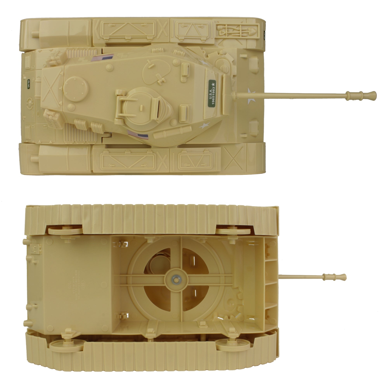 Tim Mee Processed Plastic Tan M41 Walker Bulldog Tank SWAT Timmee Army ...