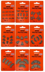 Blakey's Segs Metal Shoe Protectors Shoe Repair Heel Plates Toe Heel ...