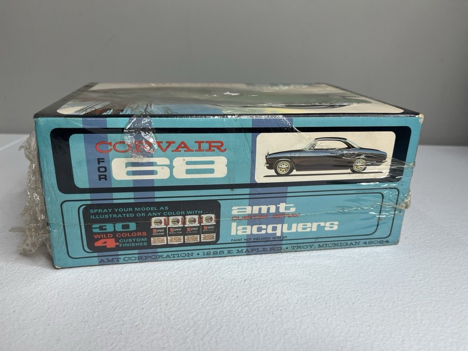 *RARE! Vtg AMT 1968 CORVAIR YENKO STINGER Model KIT #2 | eBay