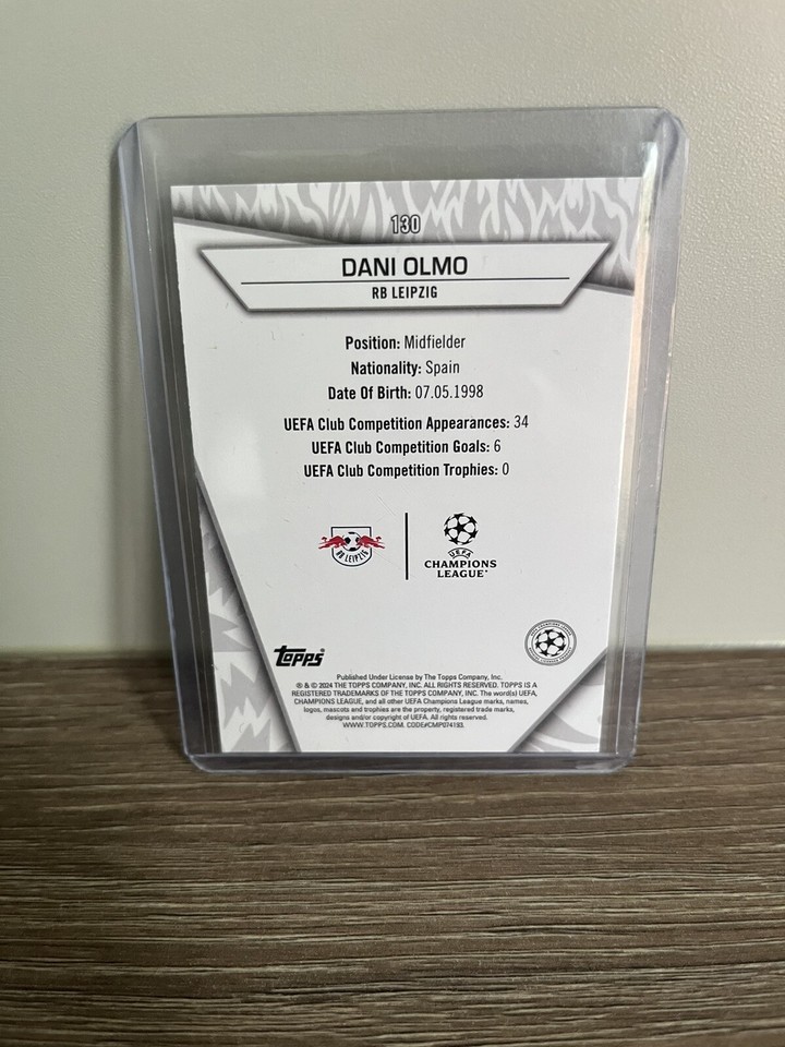 Topps UCL Super-Stars 23/24 #130 Dani Olmo Common Yellow | eBay