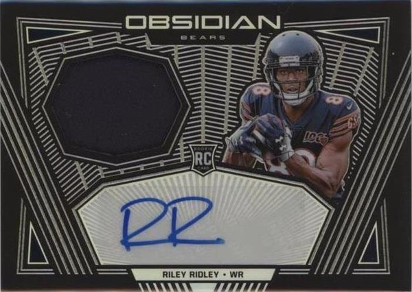2019 Panini Obsidian - Rookie Jersey Autographs #RJA-RRI Riley Ridley ...