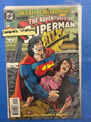 The Adventures Of Superman #514 DC Comics direct 1994 | Combined ...