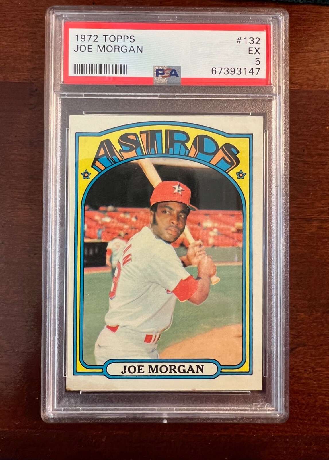 1972 Topps Joe Morgan #132 Houston Astros PSA 5 HOF | eBay