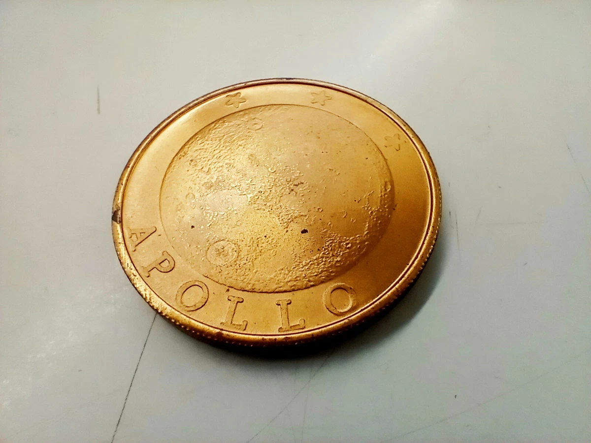 Apollo 11 Moon Landing Commemorative Coin