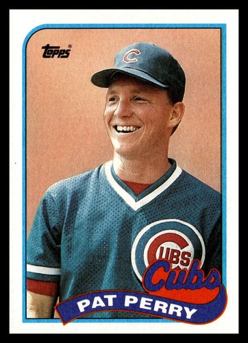 1989 Topps #186 Pat Perry Chicago Cubs Baseball Card | eBay