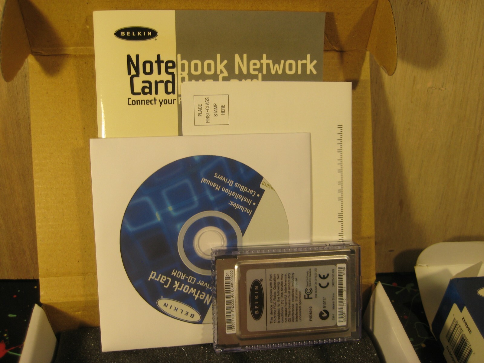 Belkin+10%2F100bt+CardBus+Network+Card+32bit+F5D5010 for sale online | eBay