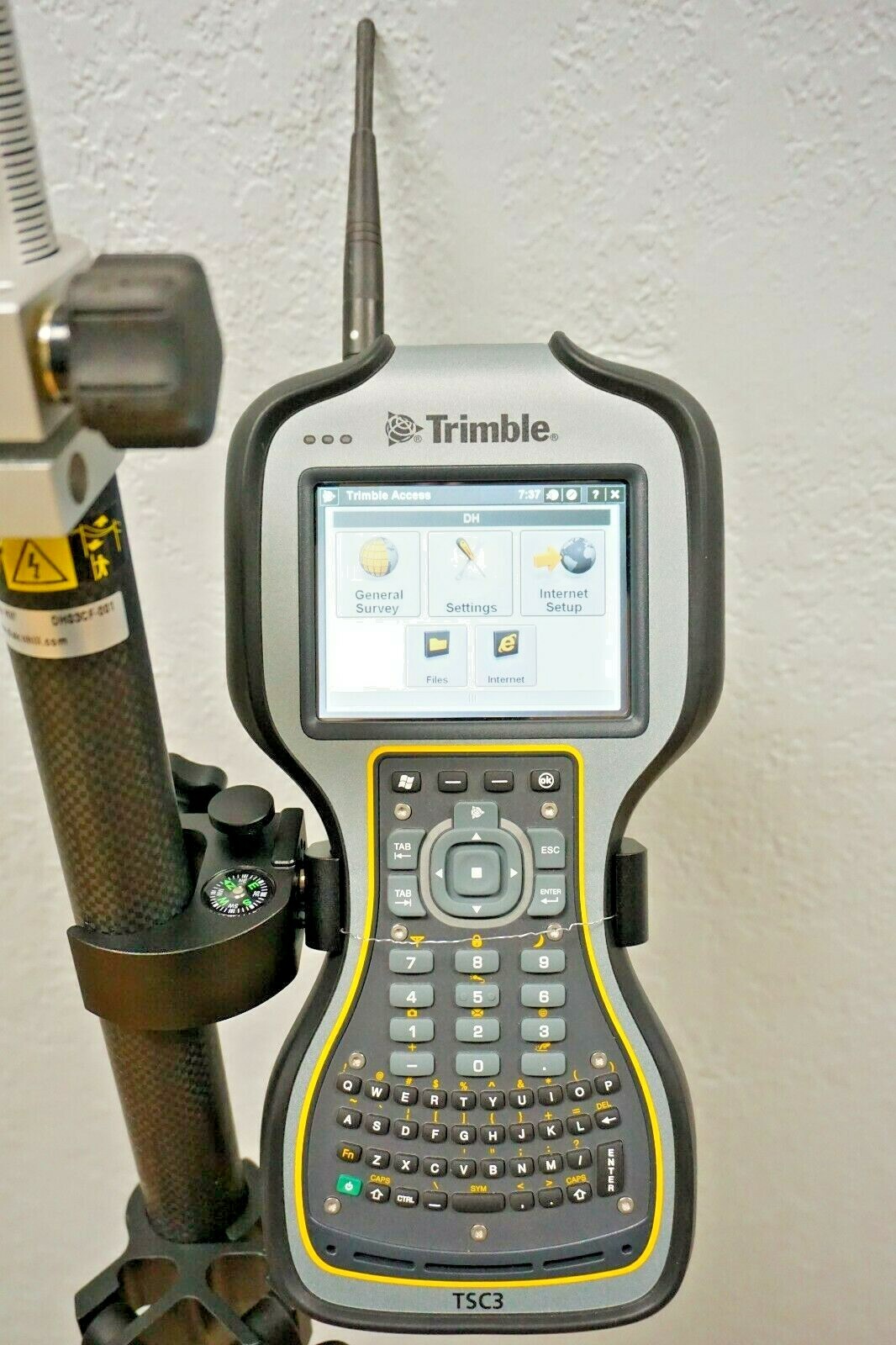 Trimble VX 1" Sec DR PLUS TSC3 Robotic Total Station Vision Scanning S6 ...