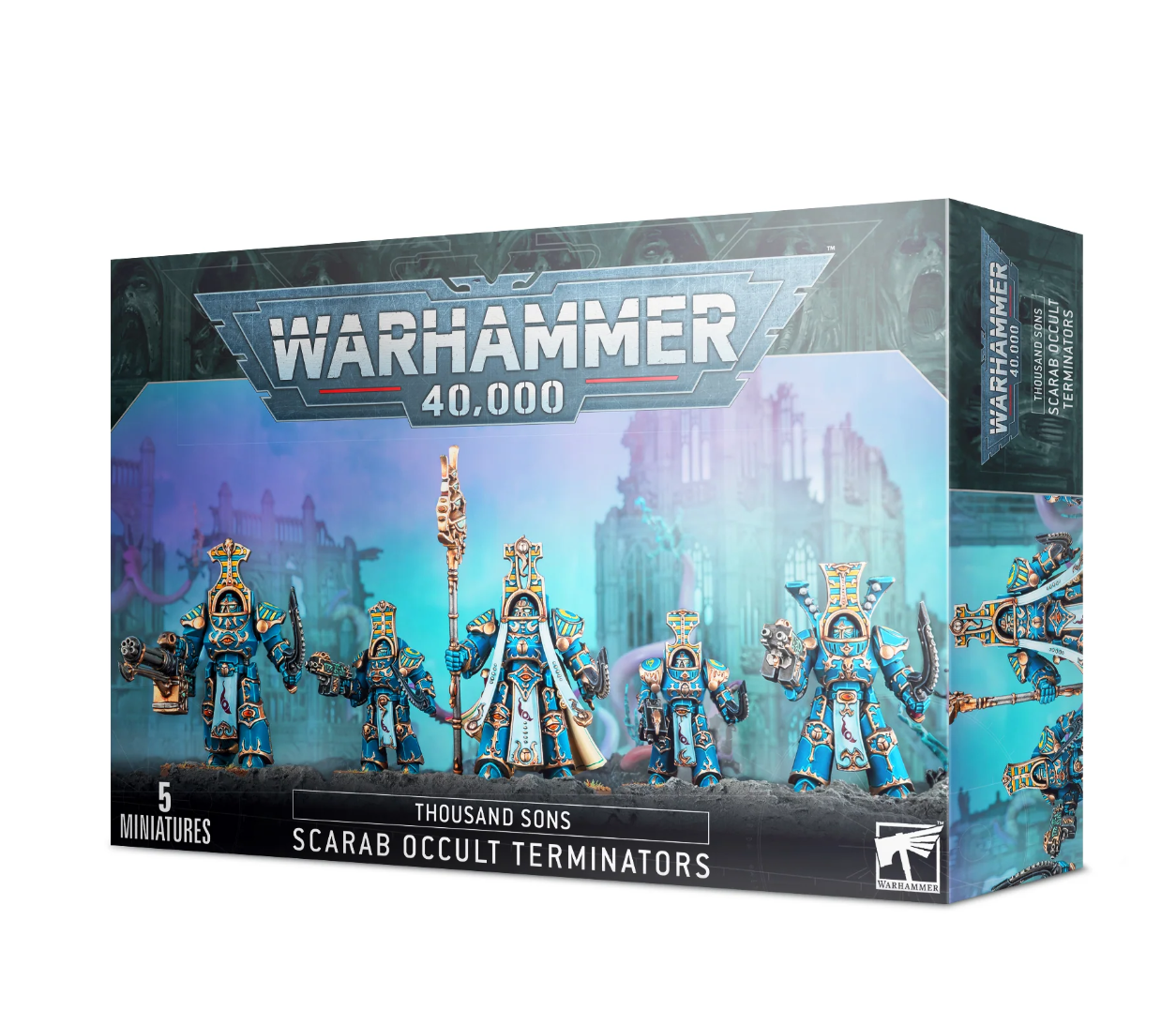 Warhammer 40k Thousand Sons Scarab Occult Terminators NEW in BOX | eBay