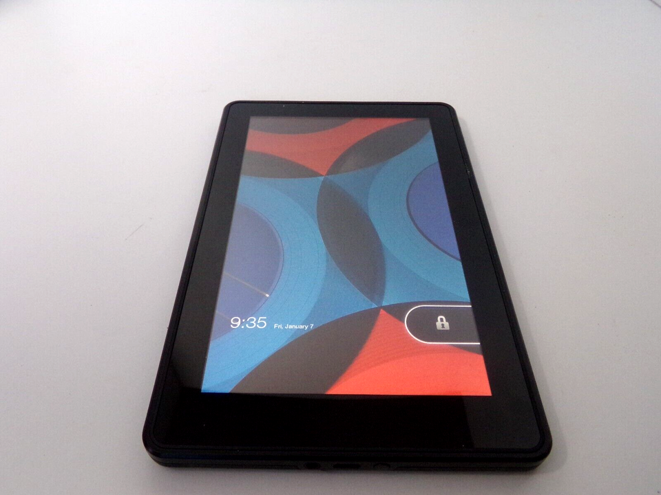 AMAZON KINDLE FIRE 1ST GENERATION, 8GB 7" SCREEN WI-FI BLACK, MODEL ...