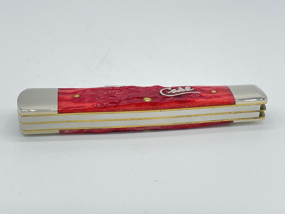 2004 CASE 62130 SS Dark Red Jig Bone Gunstock Jack w/ OMP Box | eBay