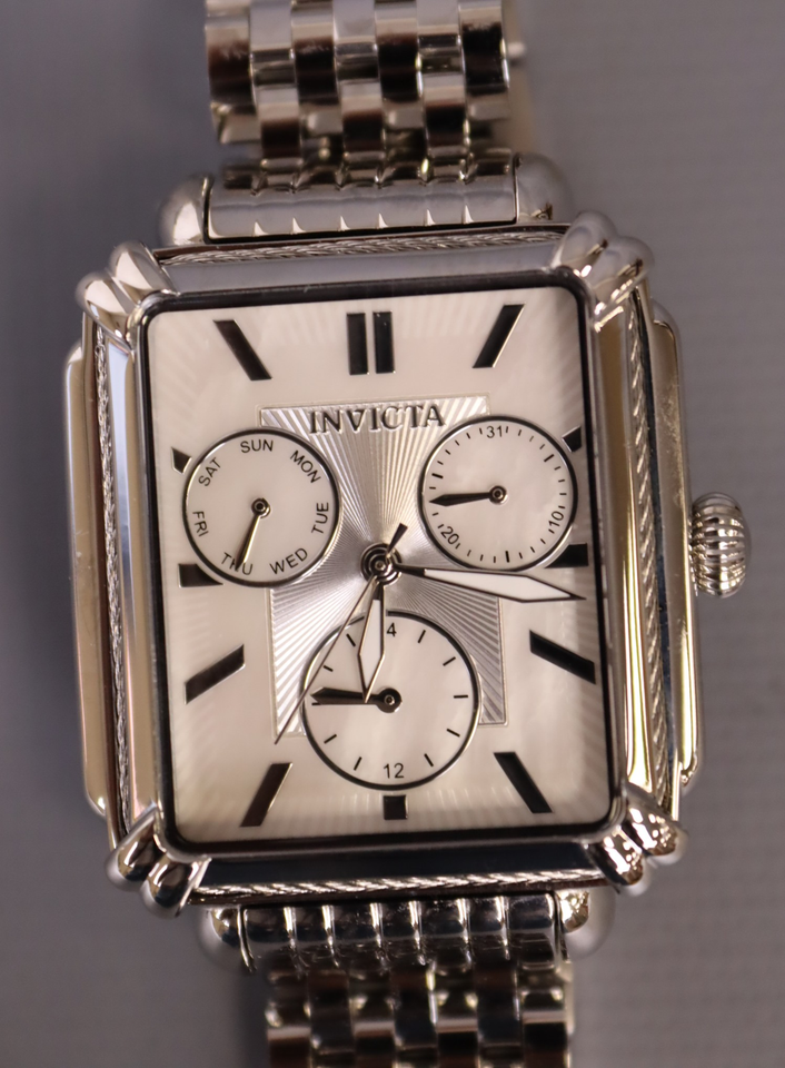 INVICTA Wildflower Lady 32mm Stainless Steel Steel White dial VH68 ...