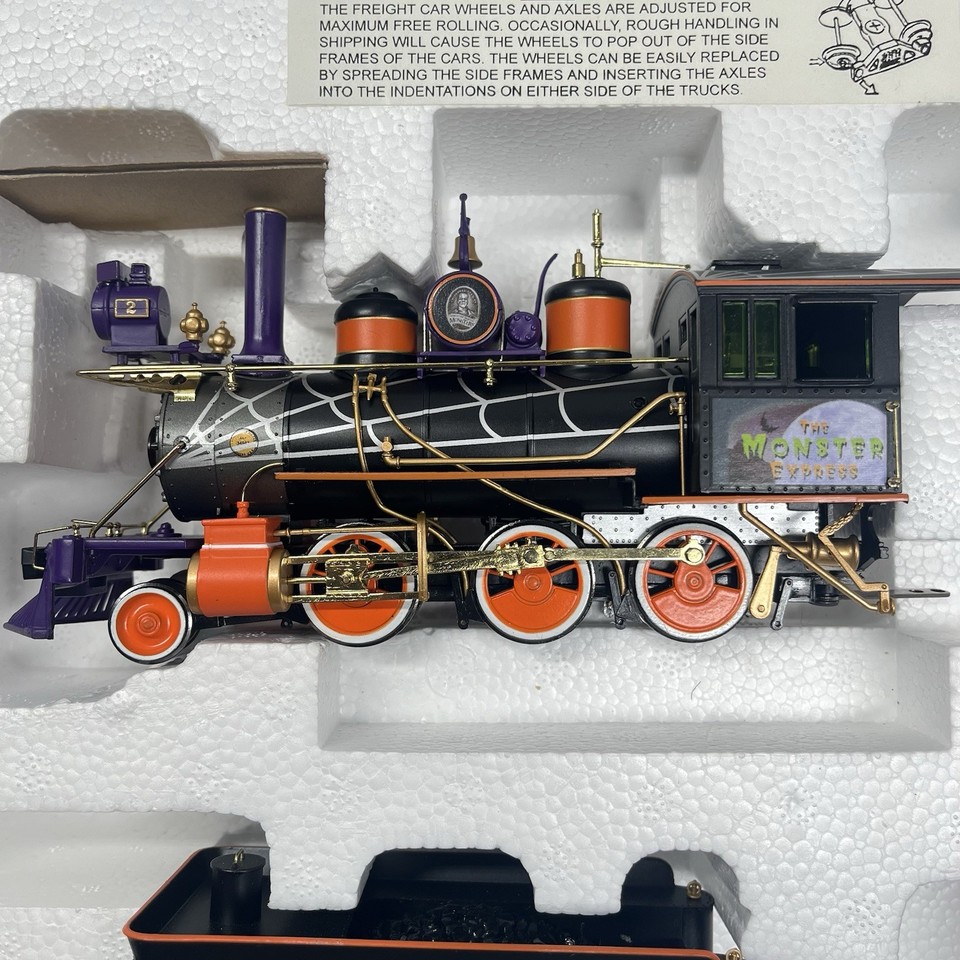 Hawthorne Village Monster Express Engine And Tender Train Set New Open ...