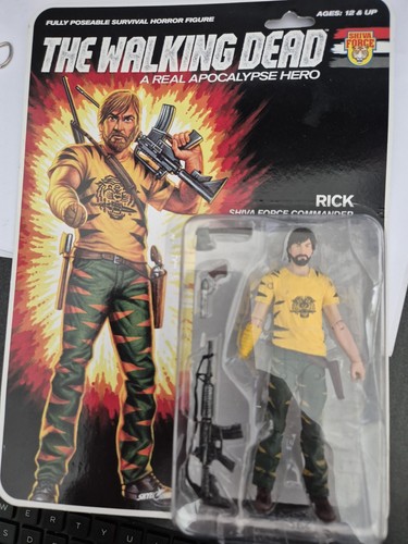 The Walking Dead A Real Apocalypse Hero Shiva Force Rick Grimes | eBay UK
