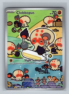 Clobbopus 207/191 Pokemon TCG Card Surging Sparks Illustration Rare ...