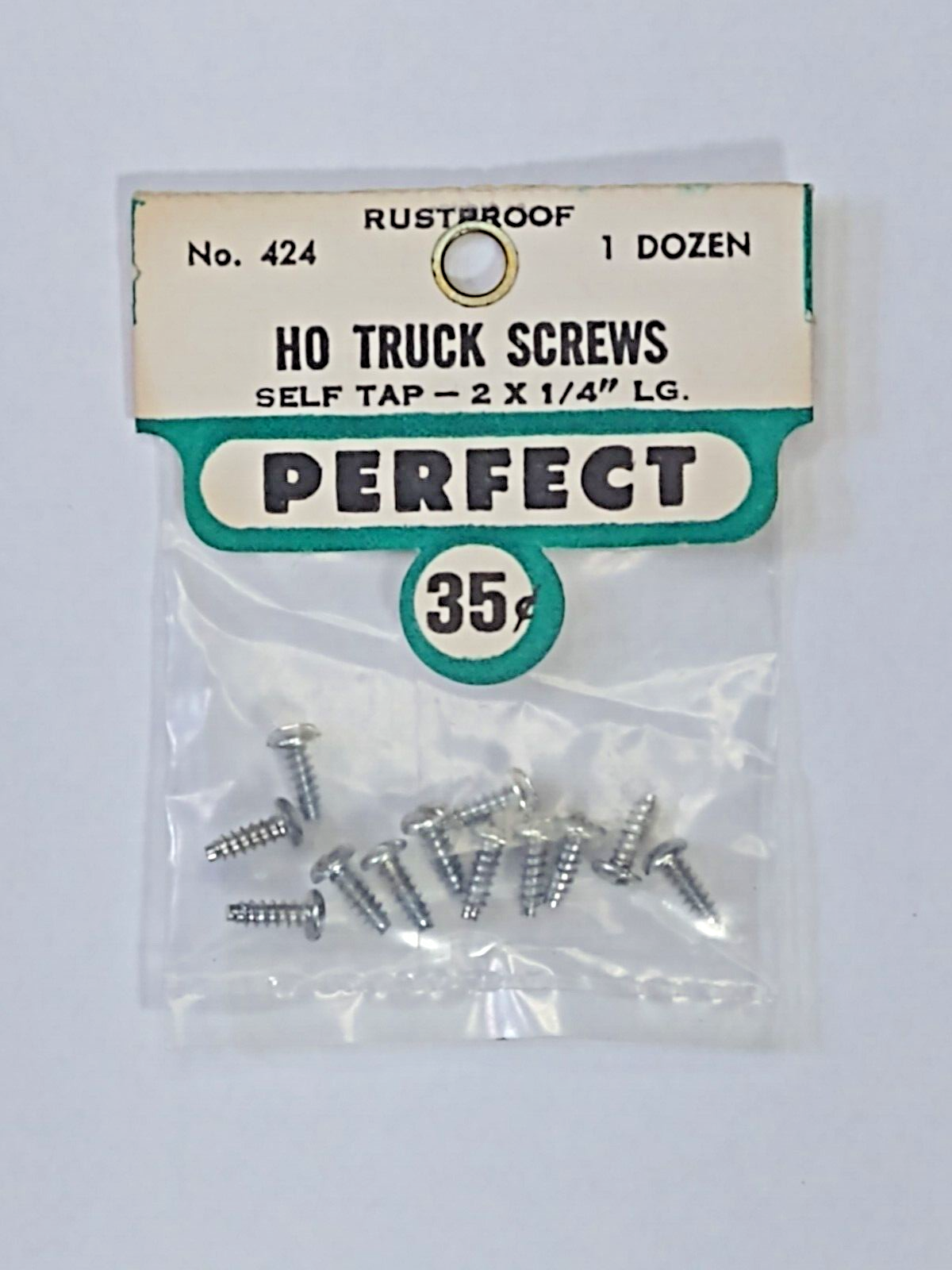 Perfect HO Truck Screws Self Tap 2 x 1/4" LG #424 1 Dozen Rustproof ...