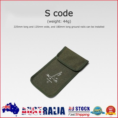 Camping Tent Stake Bag Portable Nail Pouch Tent Stake Storage Bag ...