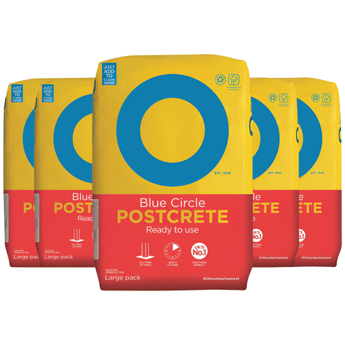 100kg Postcrete Fast Set Concrete Mix Ready to Use Fence Post Fixing ...