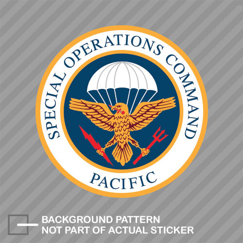 Special Operations Command Pacific Sticker Decal Vinyl socpac special ...