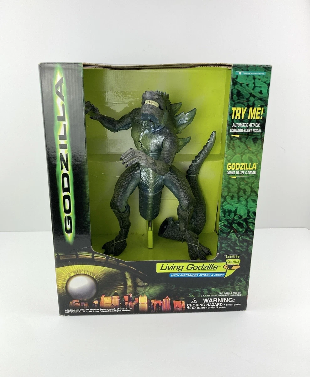 NIB 1998 Living Godzilla With Motorized Attack And Roar, 44% OFF
