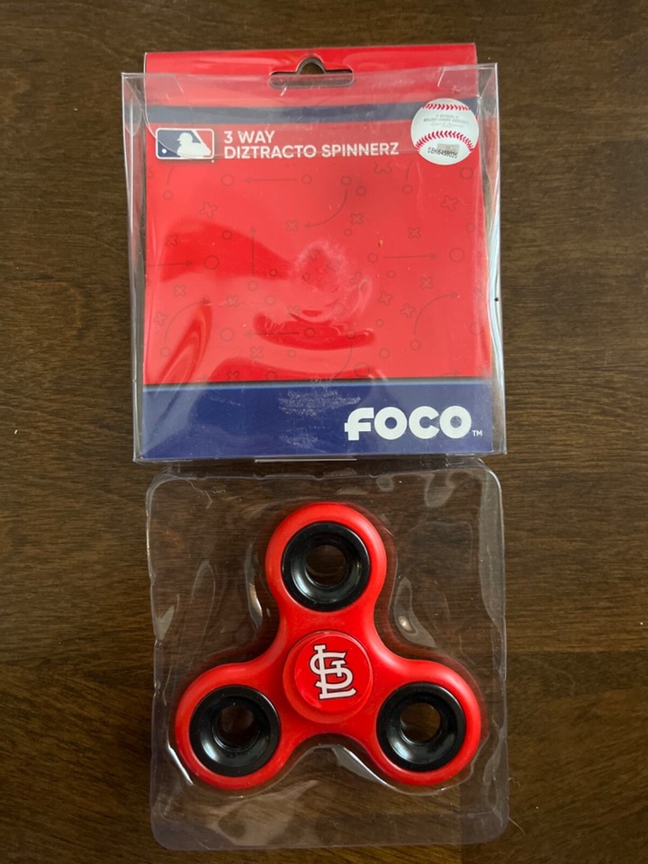St Louis Cardinals Collectible MBL Three Way Fidget Spinner ADHD ...