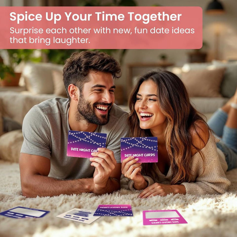 Date Night Cards Game for Couples 35 Fun, Romantic Scratch off Date ...