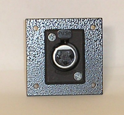 M1 SURFACE MOUNT MICROPHONE XLR JACK PANEL FOR RADIO BROADCAST STUDIO ...