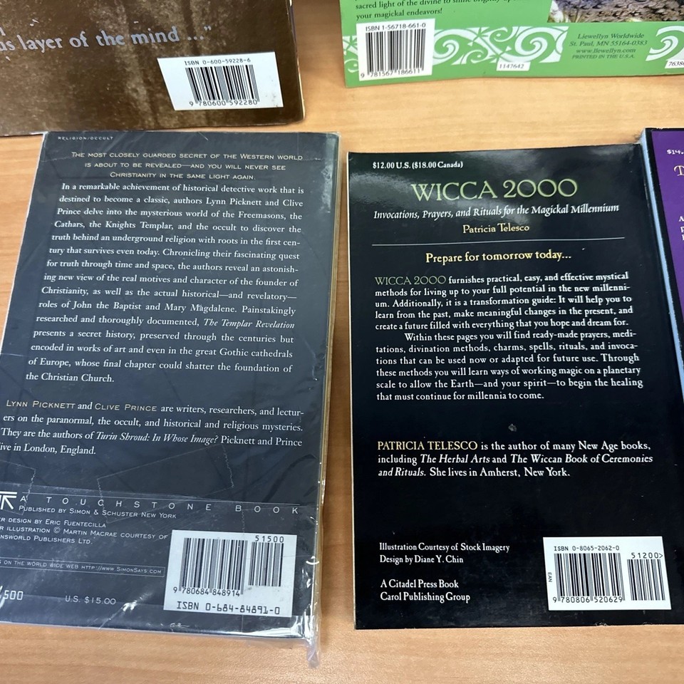 Lot of 13 Vintage Witchcraft Occult Spells Psych Devil Fairies Magic ...