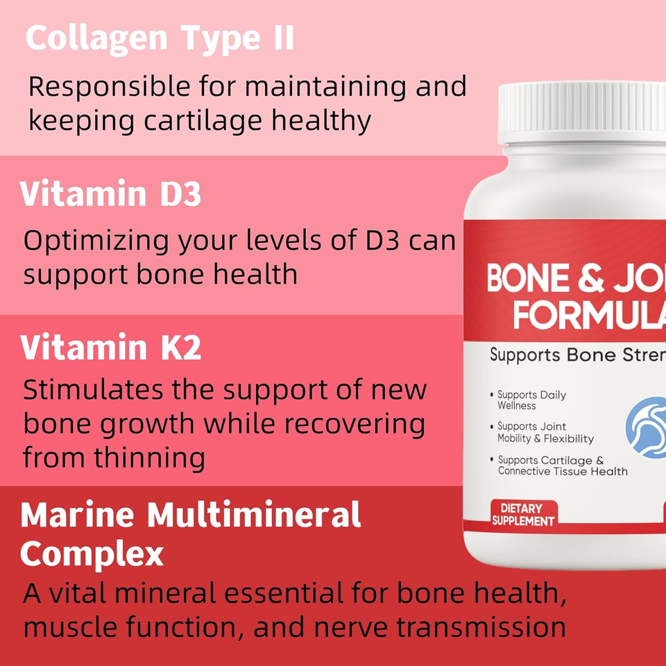 Osteo Bone & Joint Formula Forbone Density, Bone and Joint Formula ...