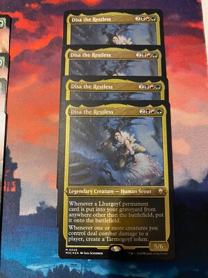 MTG Modern Horizons 3 Disa the Restless Foil Etched x 4 | eBay.de