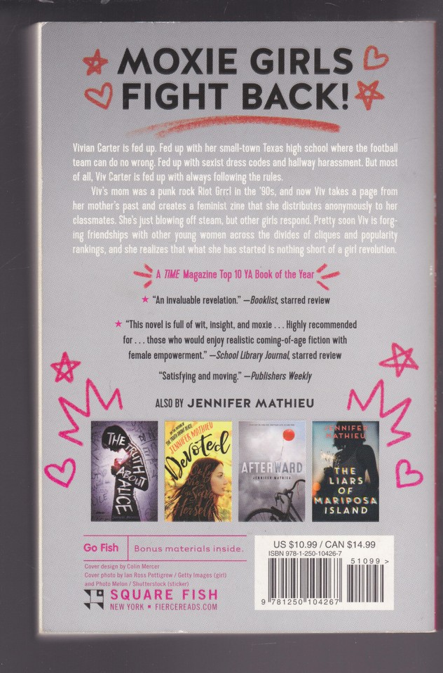 Moxie Paperback 2018 by Jennifer Mathieu LN 9781250104267| eBay