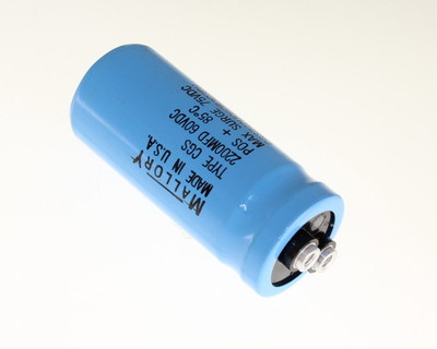 Mallory 2200uF 60V Large Can Electrolytic Capacitor CGS222U060R3C3PH | eBay