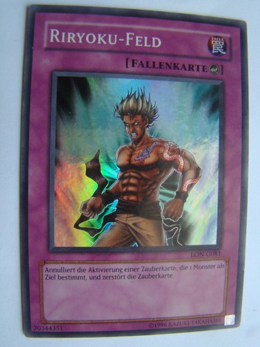 N198 YU-GI-OH SAMMEL KARTE RIRYOKU FELD LON-G081 | eBay