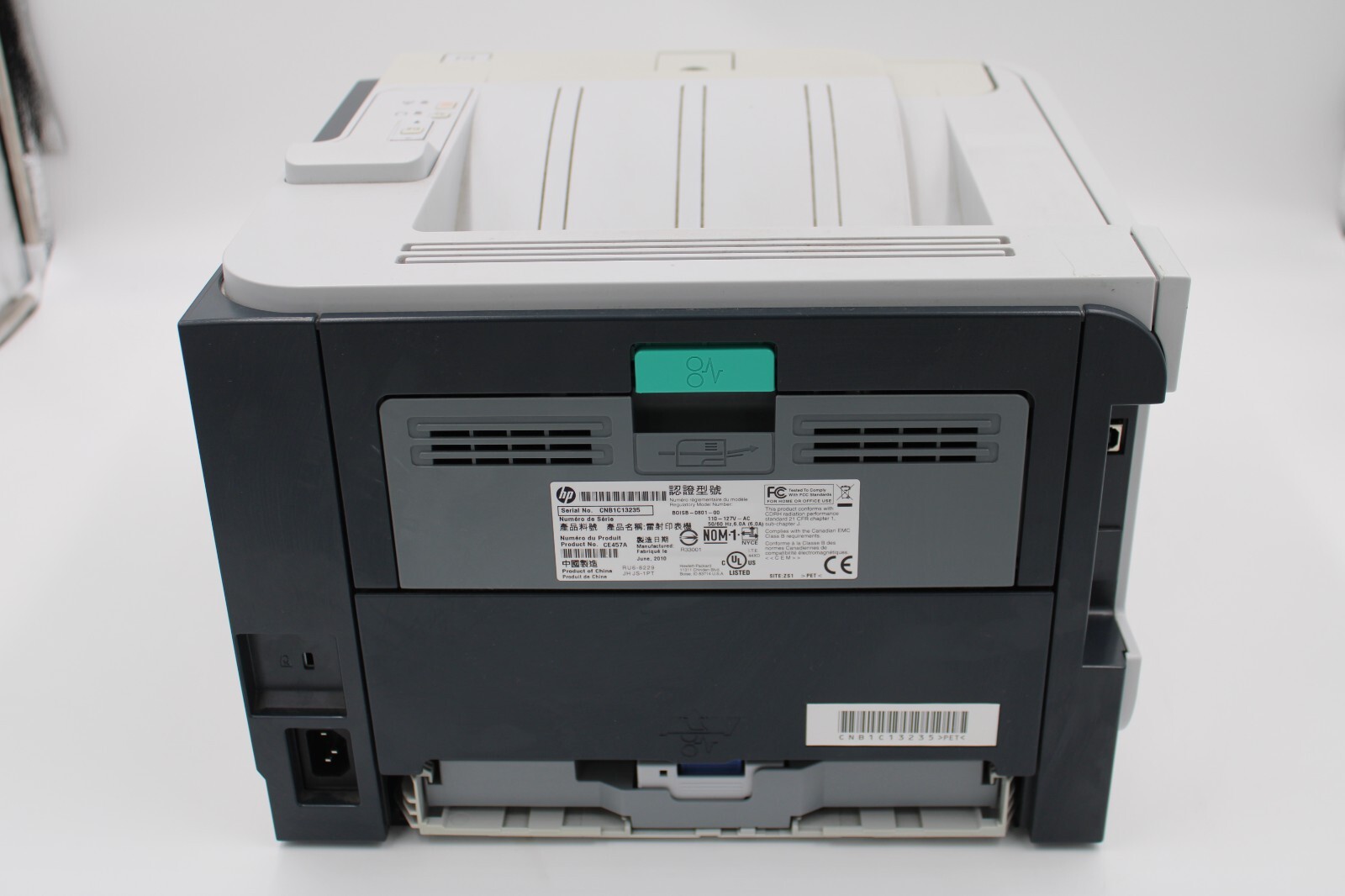 HP LaserJet P2055d Laser Monochrome Printer Tested CE457A W/ Toner | eBay