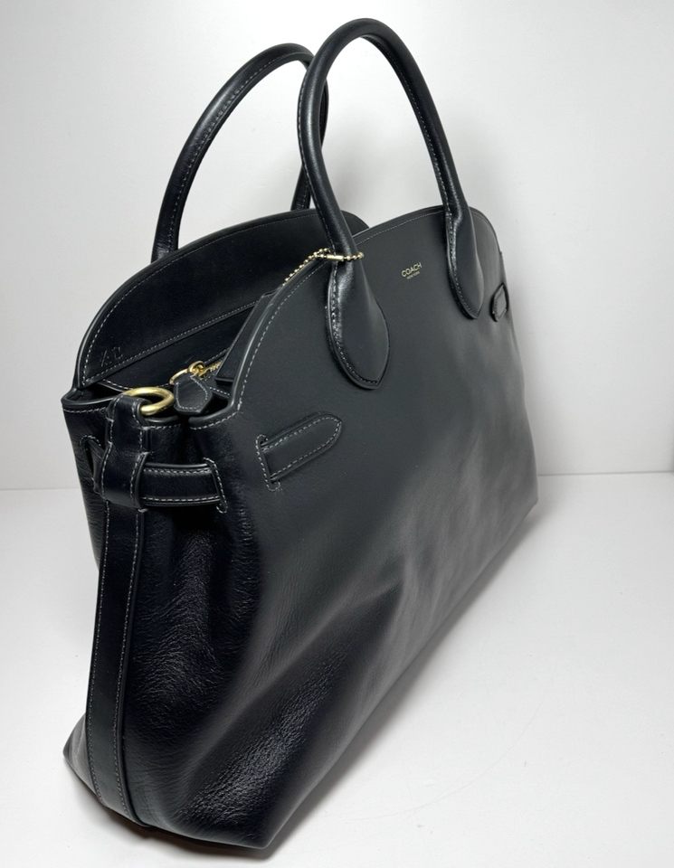Coach Soft Empire Carryall 40 Bag B4/BLACK CW616 - UNUSED | eBay