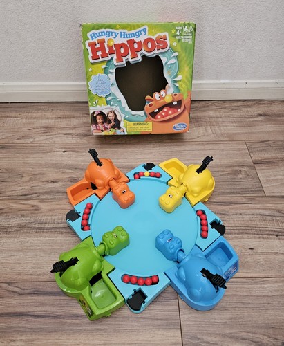 HUNGRY HUNGRY HIPPOS GAME HASBRO 2017 COMPLETE 630509648412 | eBay