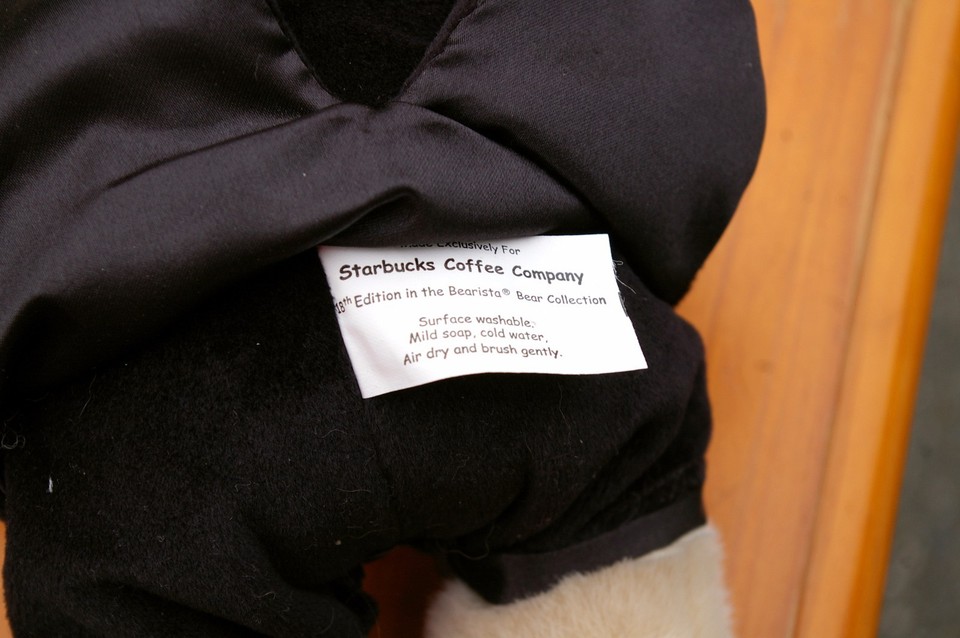 Starbucks Coffee Company 2002 Be Mine Valentines Day Bearista Teddy ...