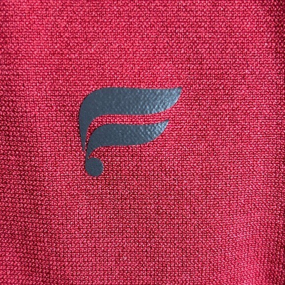Fabletics Men's The Training Day Athletic Tank Top Burnt Red Size Large ...