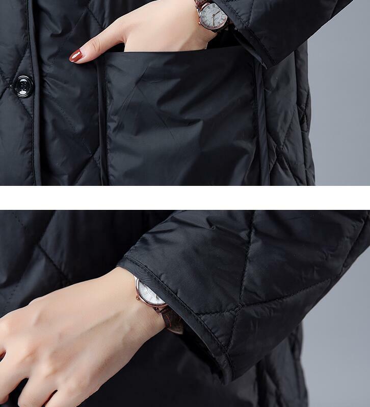 Winter Chinese Style Cotton padded Jacket Women's Warm Thick Coat Loose ...