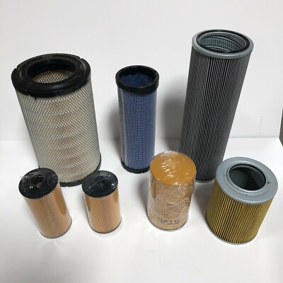 FITS SUMITOMO SH240-5 CX240B ENGINE 4HK1 FILTER AIR ,FUEL ,OIL ...