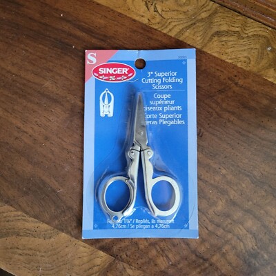 SINGER 3-Inch Folding Scissor Portable Scissor, Sewing | eBay